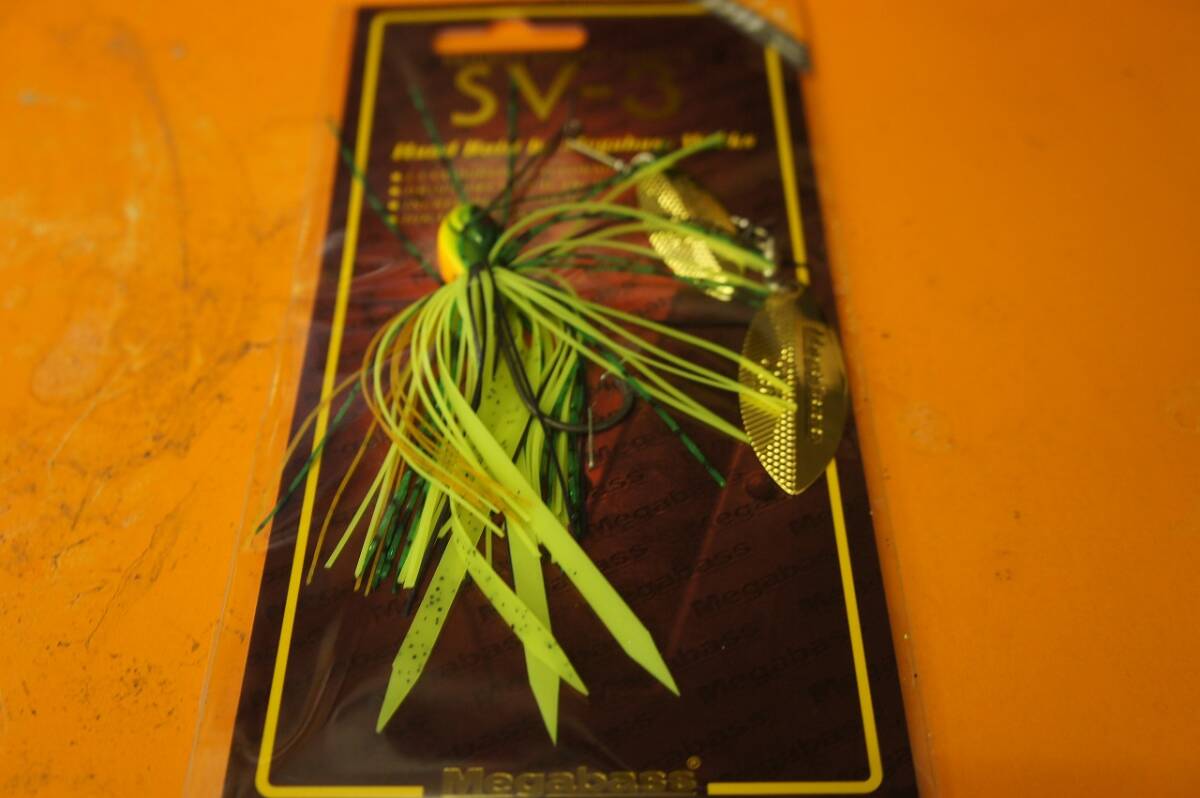Yahoo!オークション - Megabass メガバス SV-3 3/8oz DW(Double Willow...