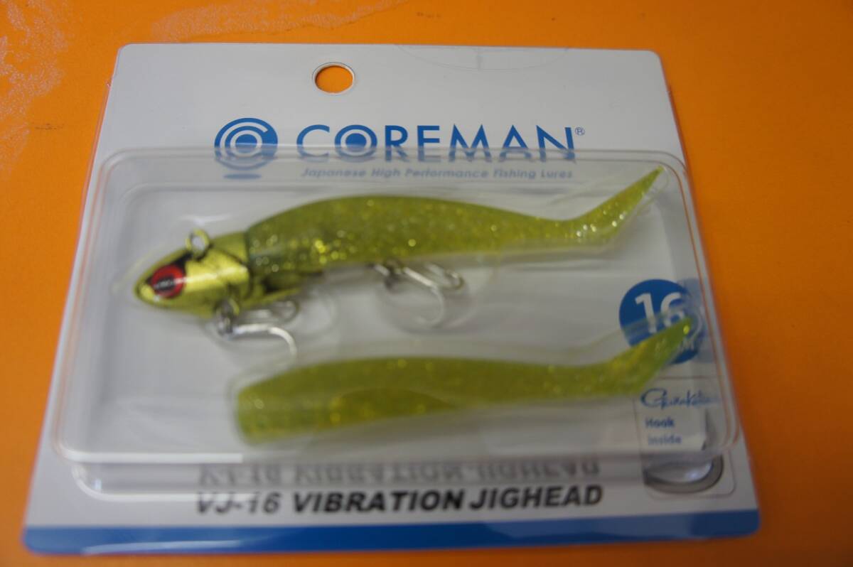 Yahoo!オークション - COREMAN コアマン VJ-16 バイブレーションジグヘ...
