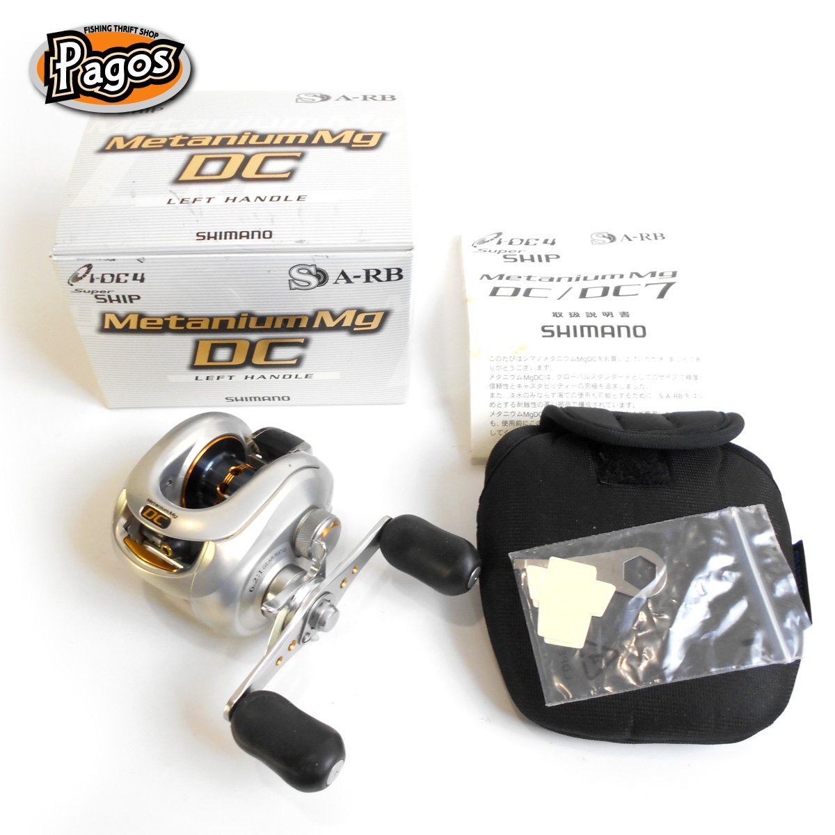 Yahoo!オークション - ジャンク品 シマノ 08メタニウムMGDC 左