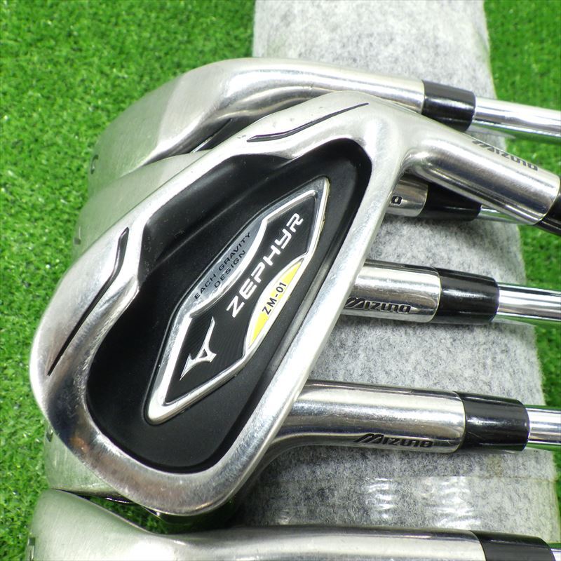 Yahoo!オークション - （A525）MIZUNO ZEPHYR ZM-01 アイアン6本セット...
