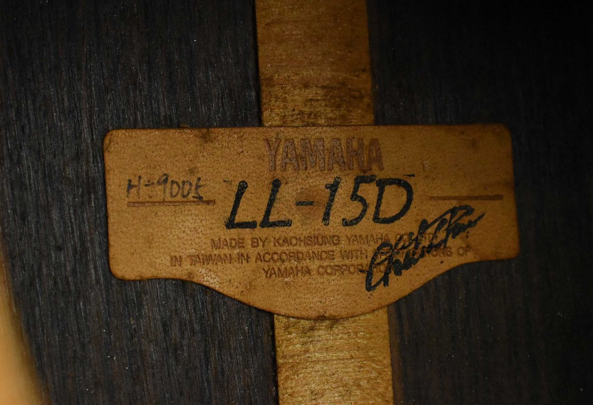 TG0903 F YAMAHA ヤマハ アコースティックギター LL-15D ジャンク品(ヤマハ)｜売買されたオークション情報、yahooの商品情報をアーカイブ公開 - オークファン ...