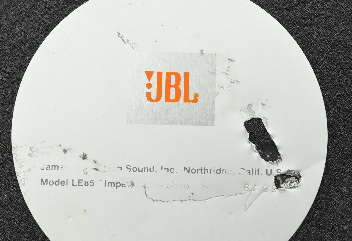 Yahoo!オークション - F JBL LE85 ドライバーユニットペア 中古