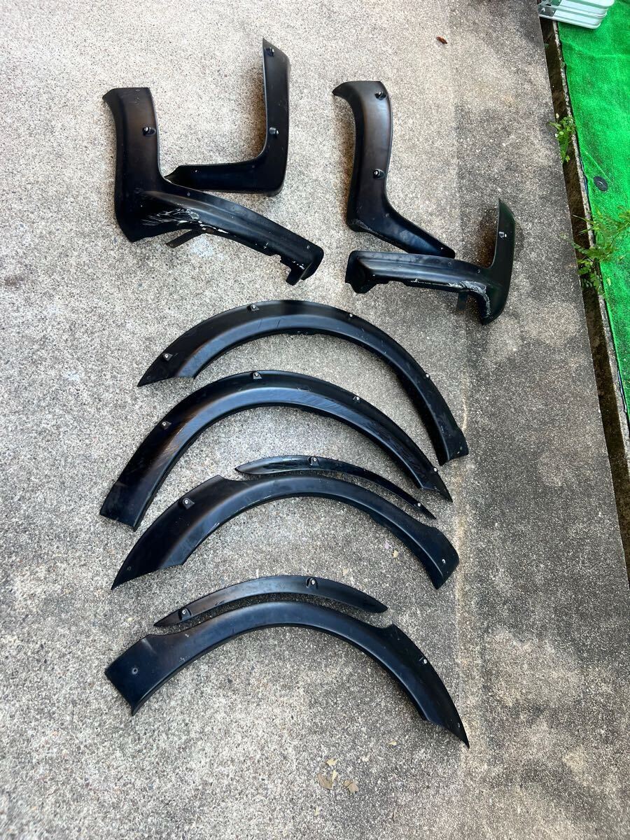 Yahoo!オークション - キューブ BZ11 オプション オーバーフェンダー 1...