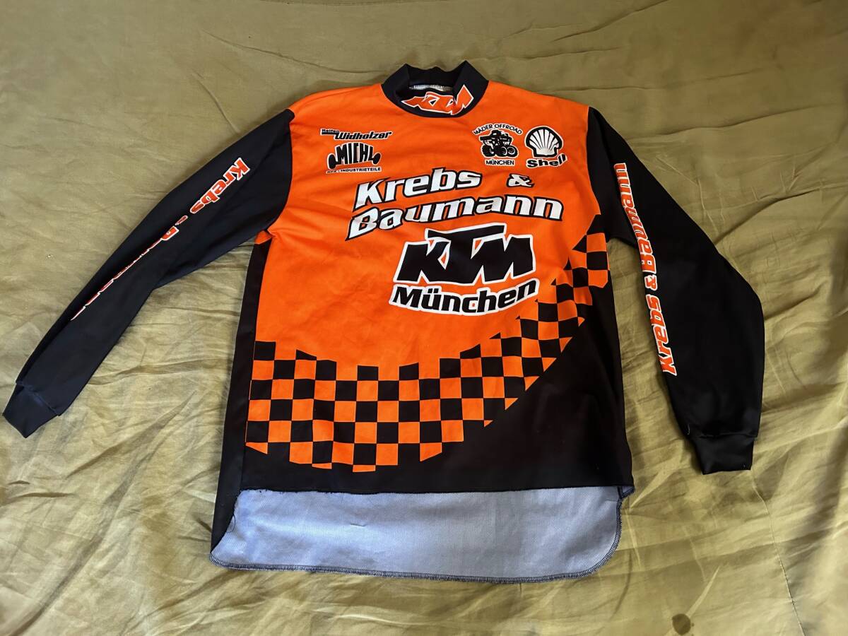 Yahoo!オークション - M-GAX（ドイツ）製 KTM ジャージ Lサイズ 中古美...