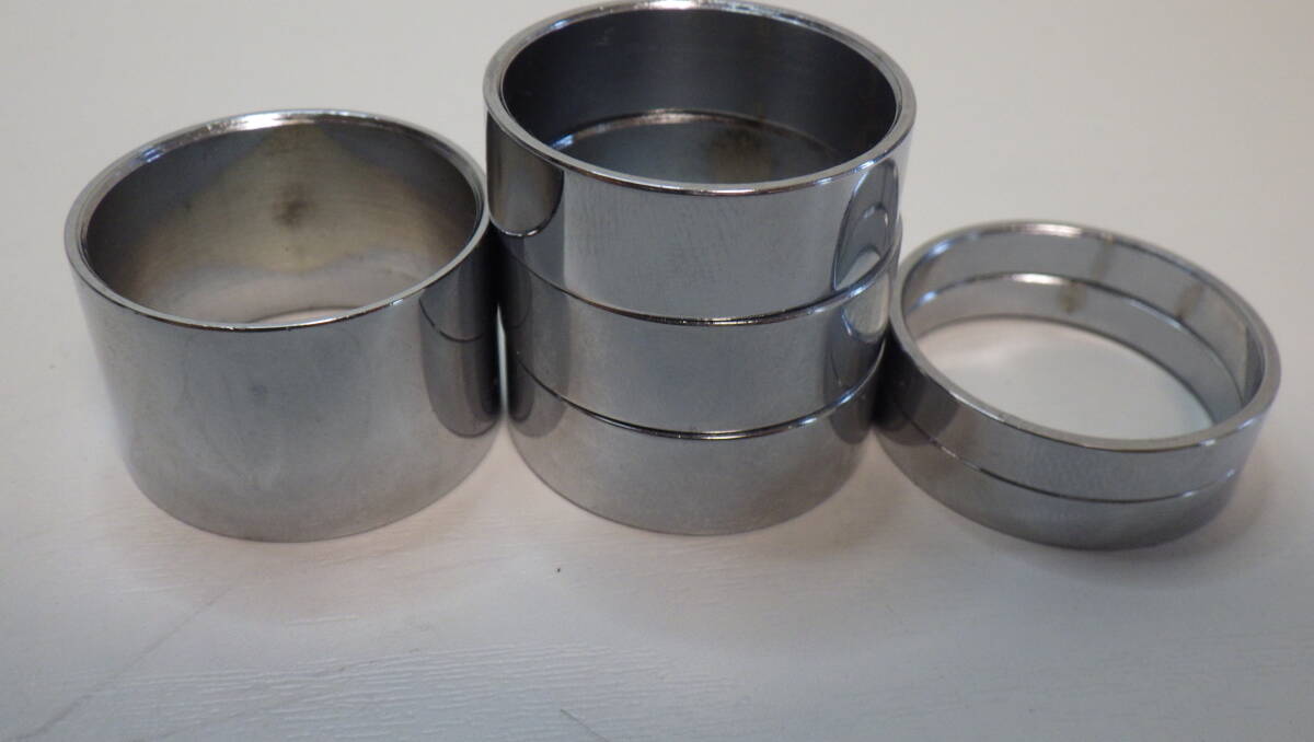 Yahoo!オークション - nitto 日東 コラムスペーサー クロモリ 1-1/8 OS...