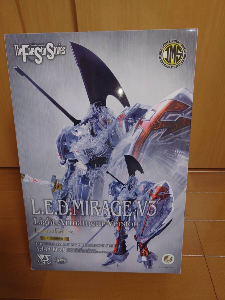 Yahoo!オークション - ボークス IMS 1/144 L.E.D.ミラージュV3 軽装仕...