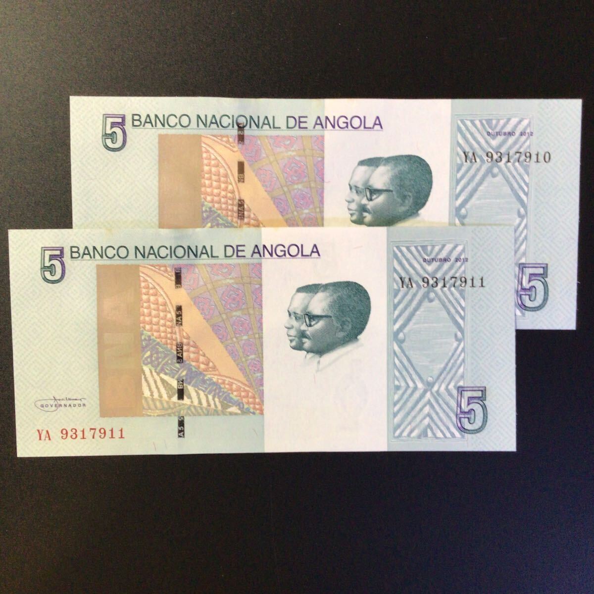 Yahoo!オークション - World Paper Money ANGOLA 5 Kwanzas【2012】〔C...