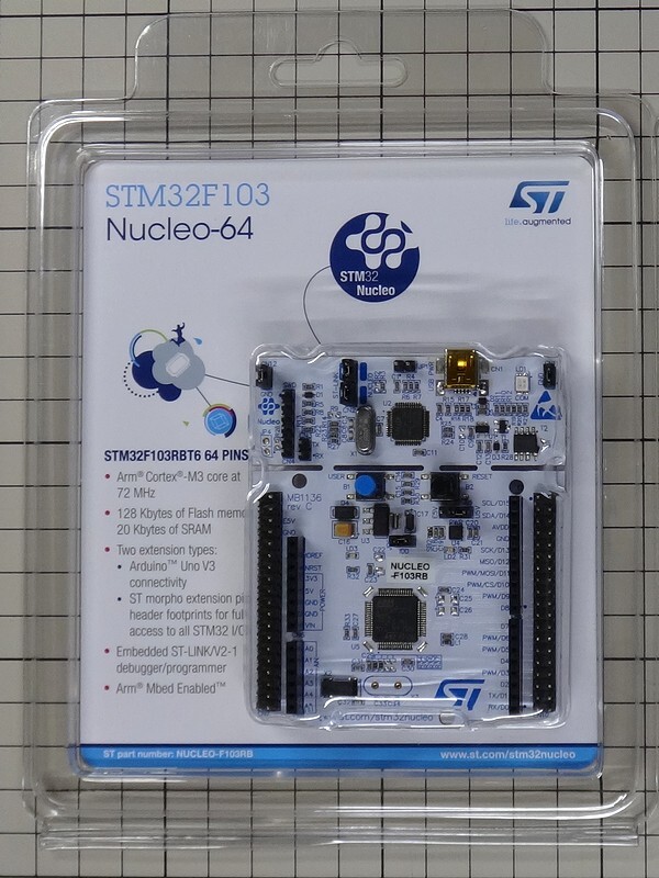 Yahoo!オークション - (ARM Cortex-M3) STM32 Nucleo-64 NUCLEO-F103RB...