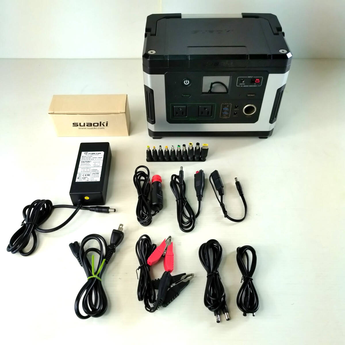 Yahoo!オークション - 動作確認済 suaoki ポータブル電源 G500 500Wh