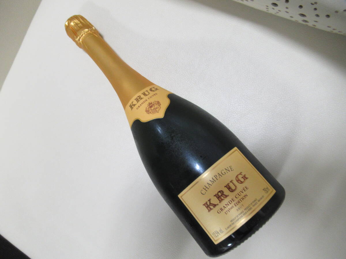 Yahoo!オークション - 未開封 KRUG クリュッグ グランド キュヴェ エ...