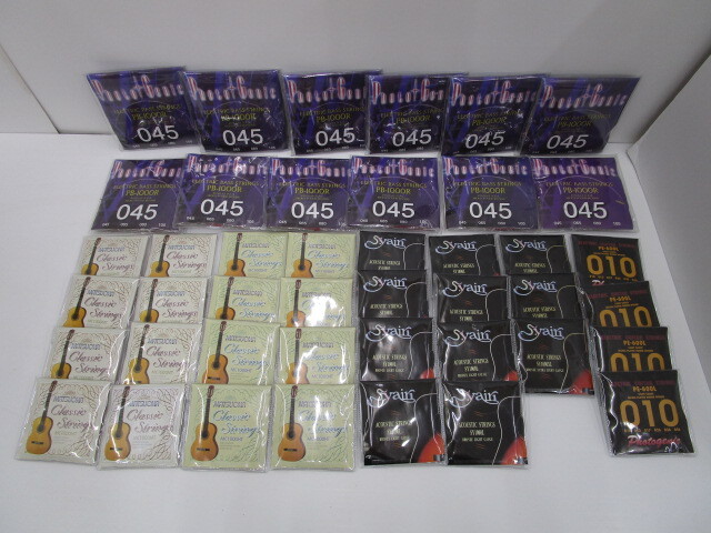 Yahoo!オークション - C0918-6Y/ 未使用 ギター弦まとめ エレキギター/...