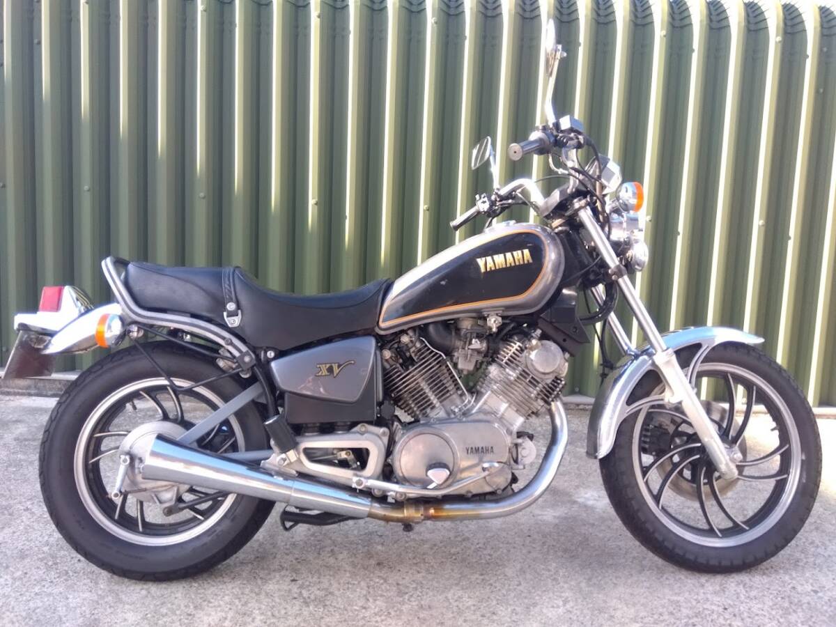 Yahoo!オークション - 「札」シングルナンバー ヤマハ XV750スペシャル...