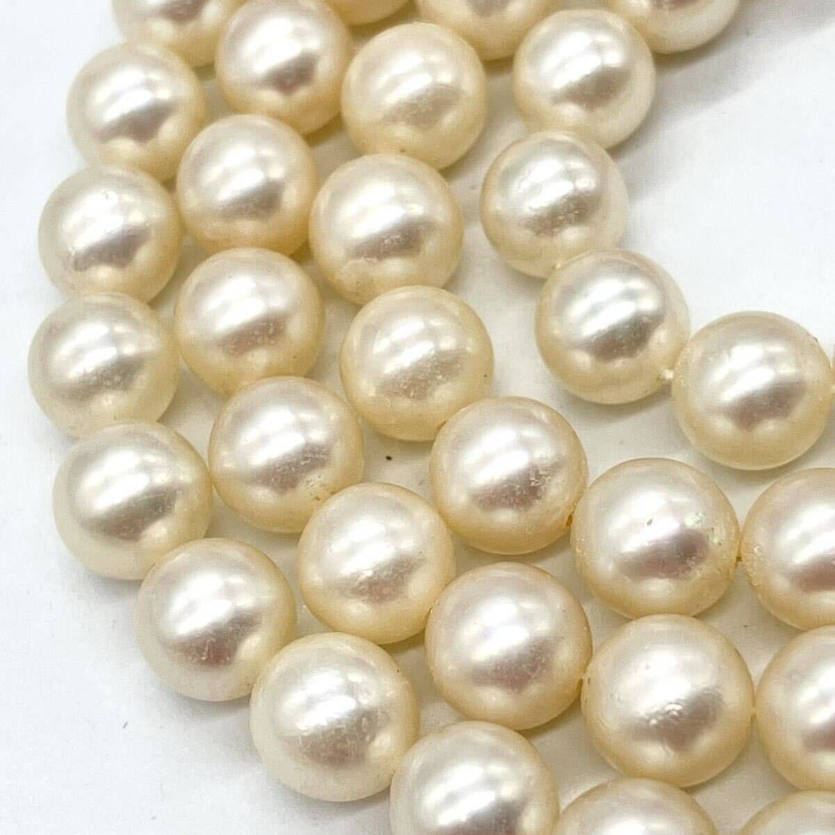 Yahoo!オークション - K14 アコヤ本真珠ネックレス/ブレスレット2点お...