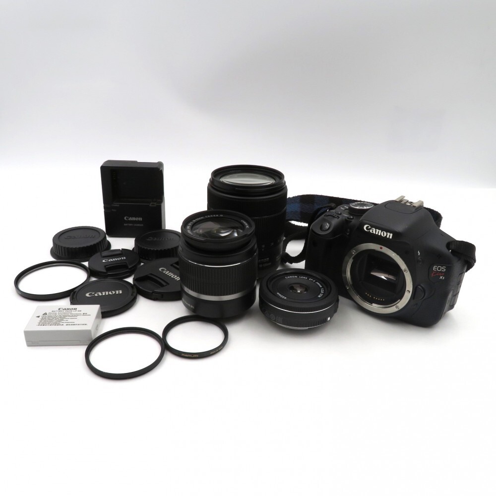 Yahoo!オークション - 1円〜 Canon キヤノン EOS Kiss X5 デジタル一眼...