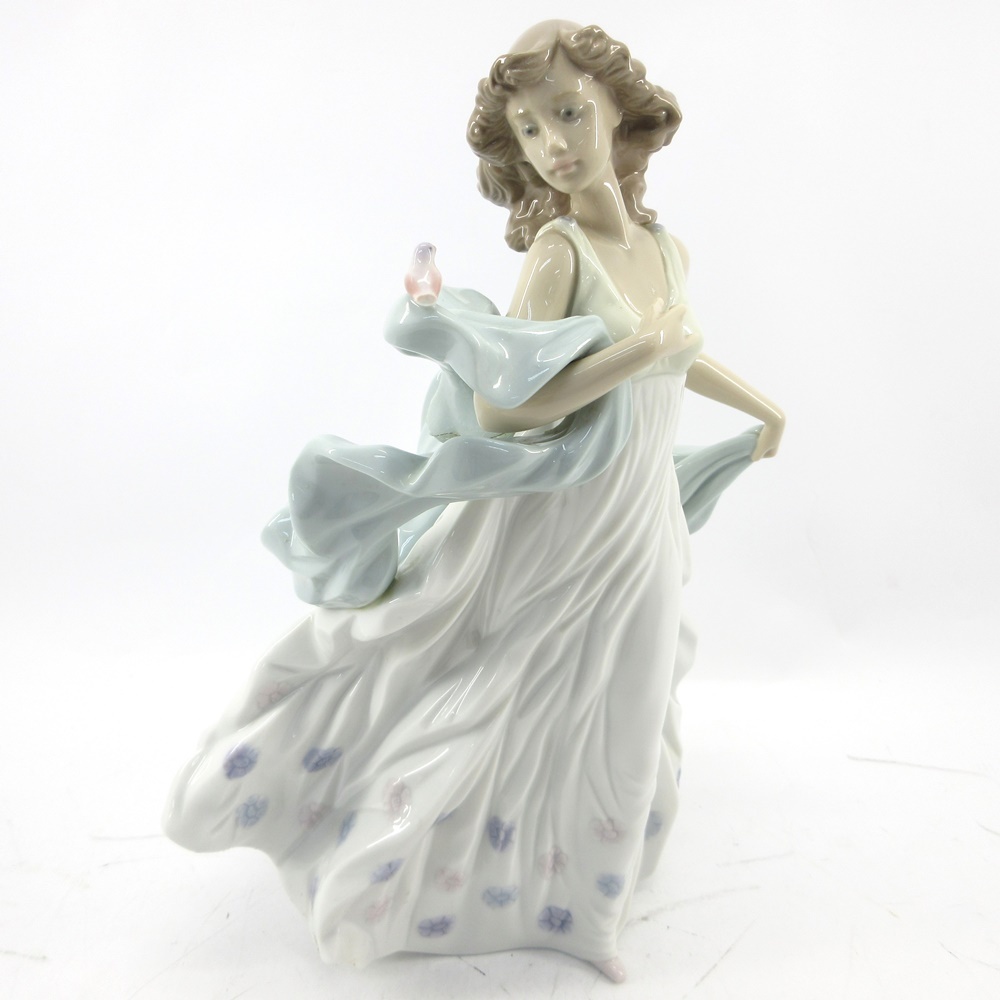 Yahoo!オークション - Lladro リヤドロ No.6193「夏のセレナーデ」フィ...