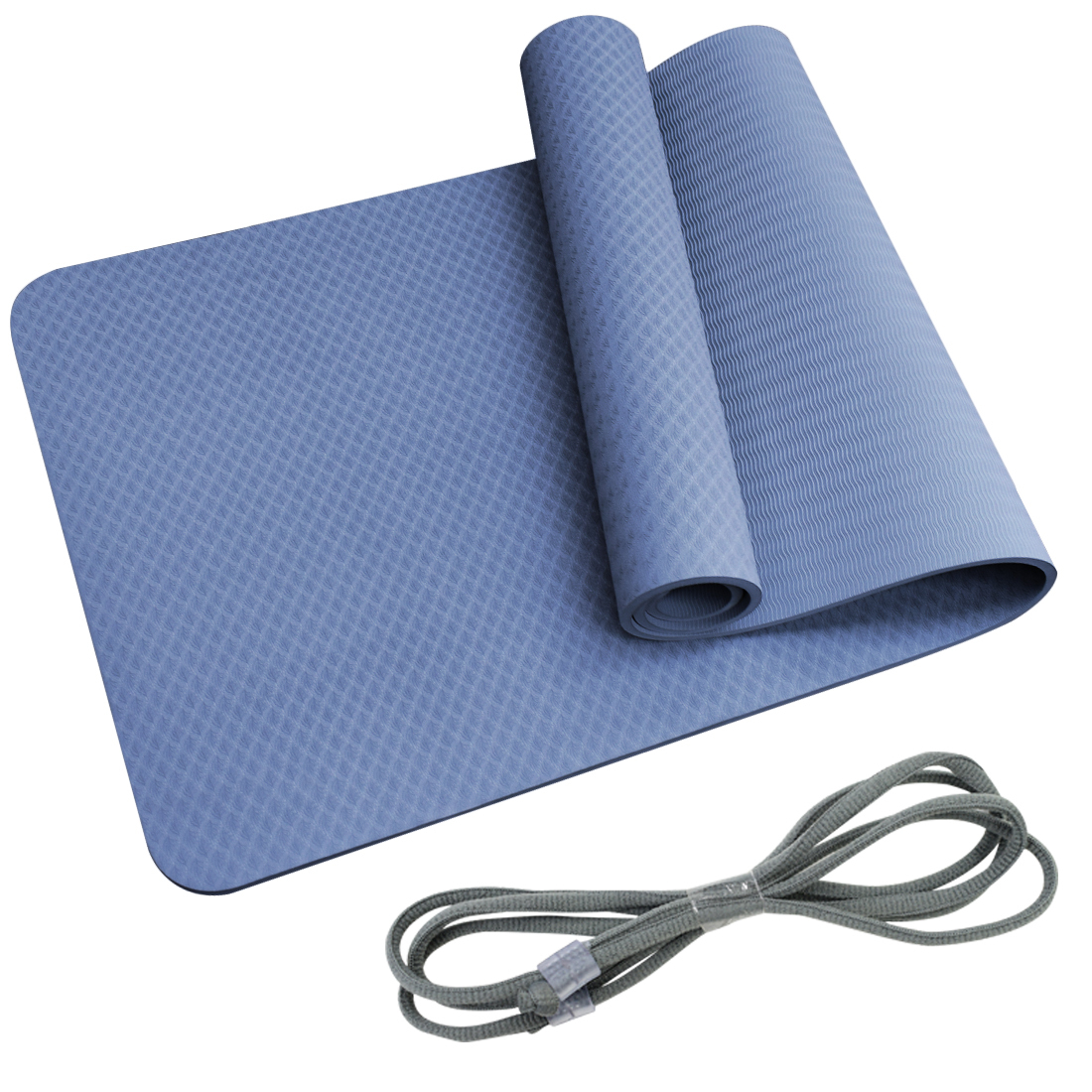 Yahoo!オークション - ヨガマット 10mm 高級 TPE 素材 無臭 滑りにくい...