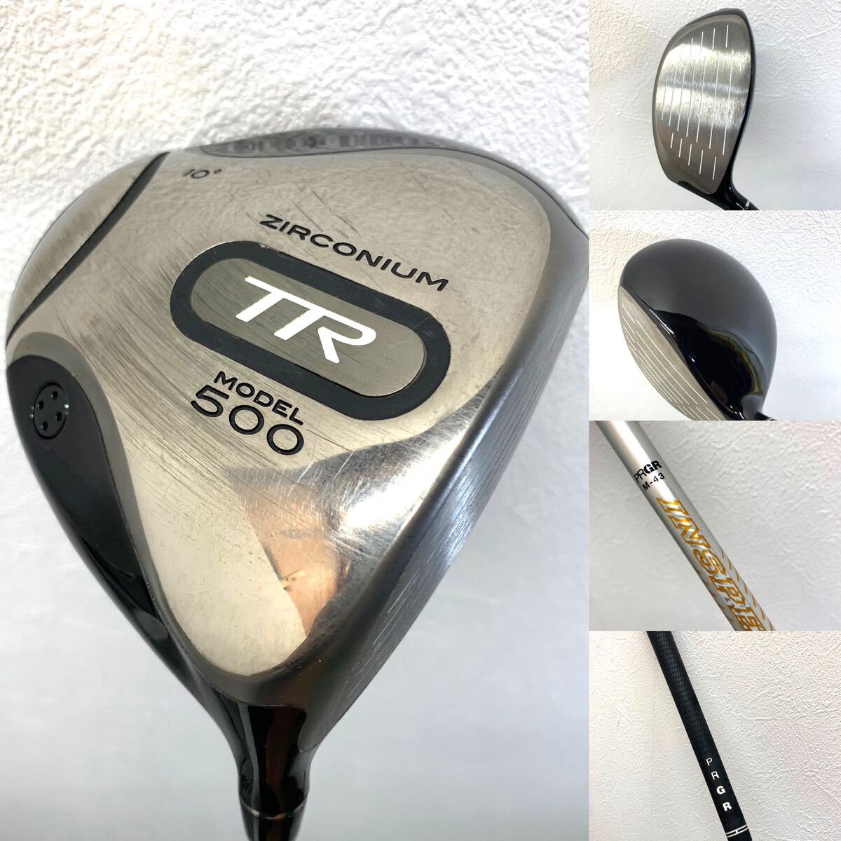 Yahoo!オークション - PRGRメンズゴルフクラブセット