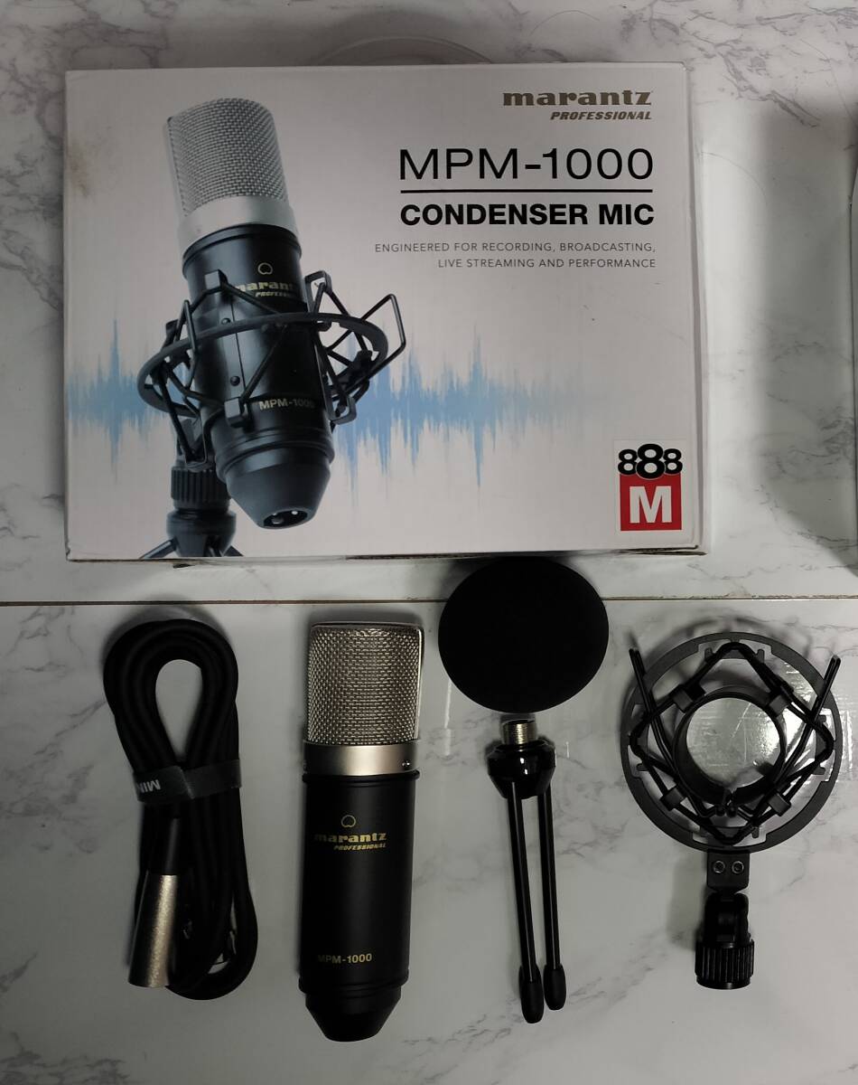 Yahoo!オークション - 良品 MPM-1000 コンデンサーマイク
