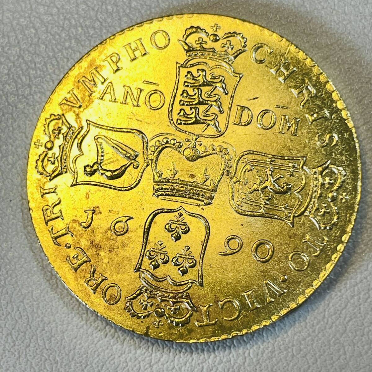 Yahoo!オークション - アイルランド 硬貨 古銭 ジェームズ2世 1690年 ...