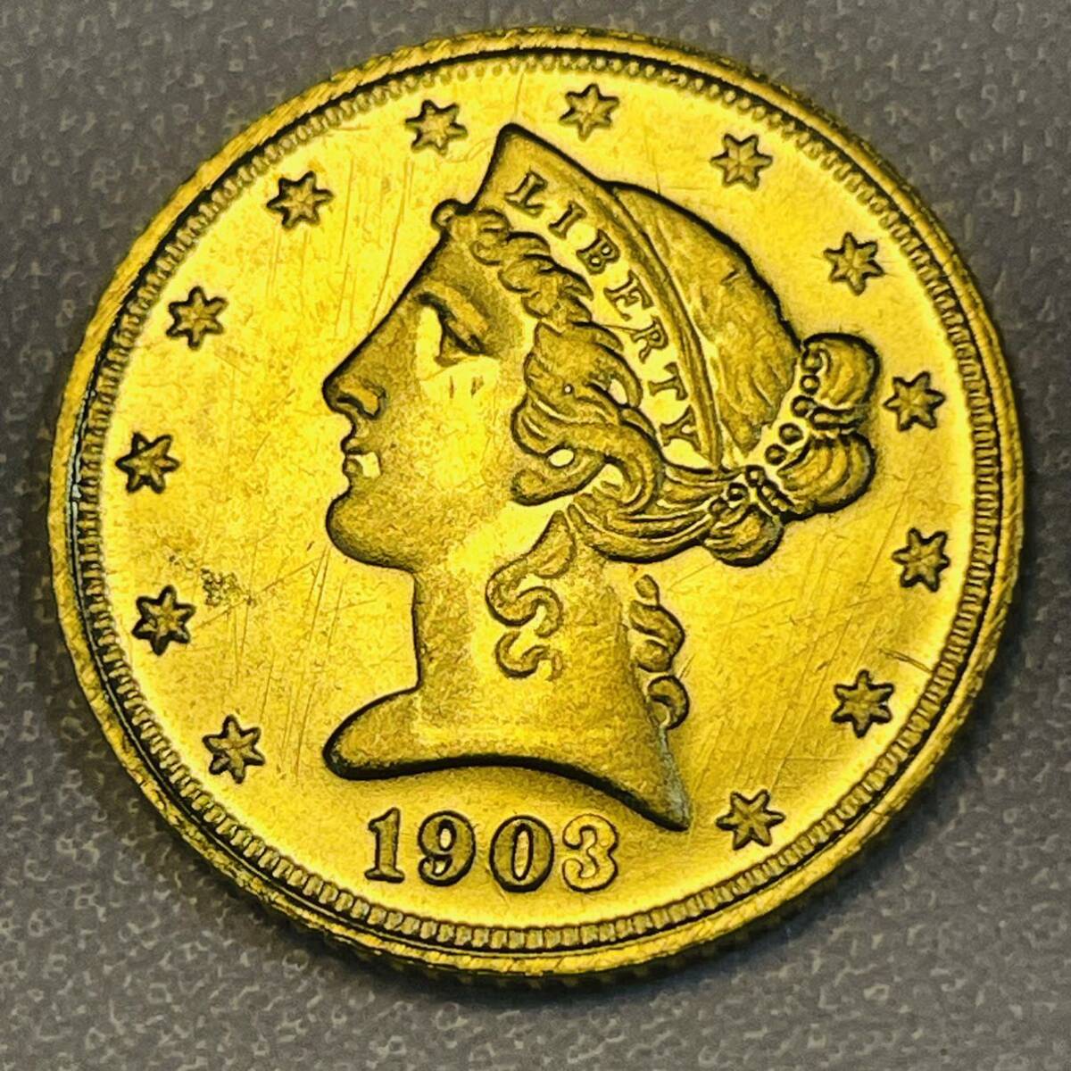 Yahoo!オークション - アメリカ 硬貨 古銭 自由の女神 1903年 ハクトウ...