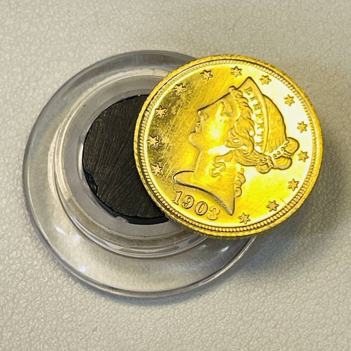 Yahoo!オークション - アメリカ 硬貨 古銭 自由の女神 1903年 ハクトウ...