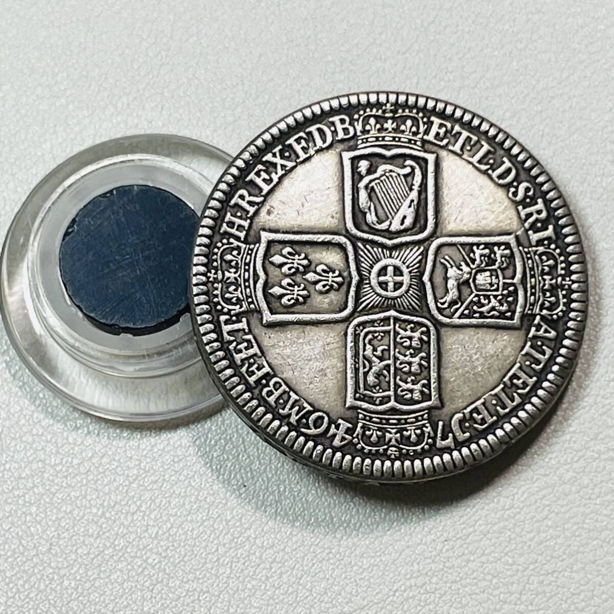 Yahoo!オークション - イギリス 硬貨 古銭 ジョージ2世 1746年 クラウ...