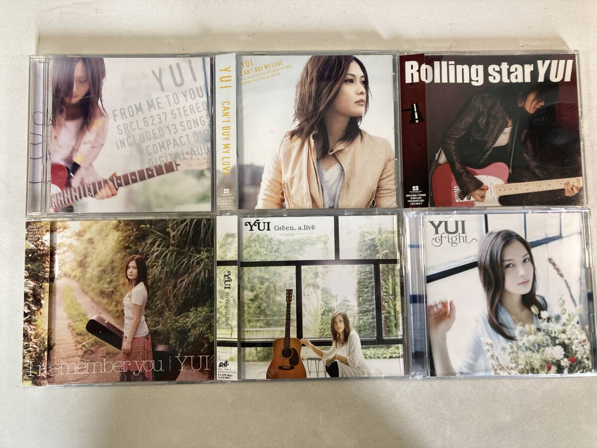 Yahoo!オークション - 【W9369】YUI CD 6枚セット FROM ME TO YOU CAN'...