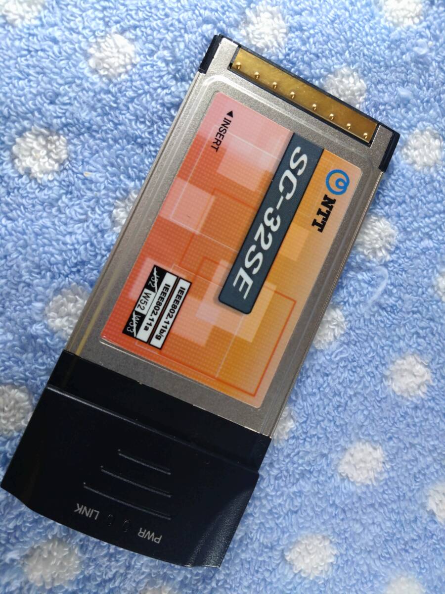 Yahoo!オークション - NTT 無線LANカード SC-32SE 【ジャンク】