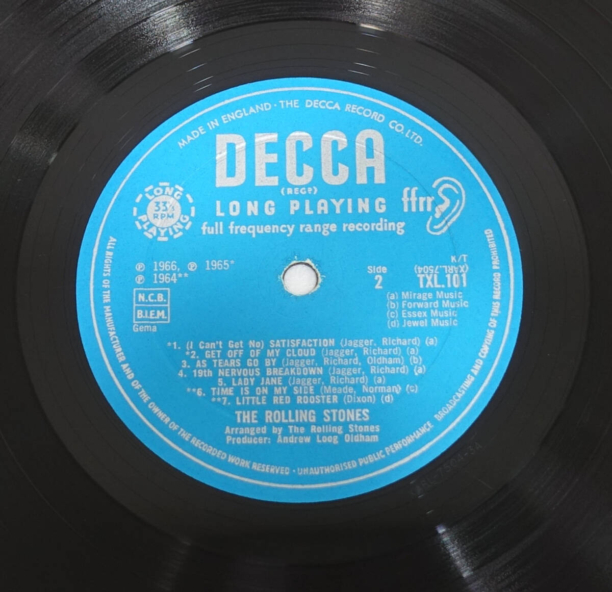 Yahoo!オークション - UK Original 初回 DECCA TXL 101 1st Unboxed La...