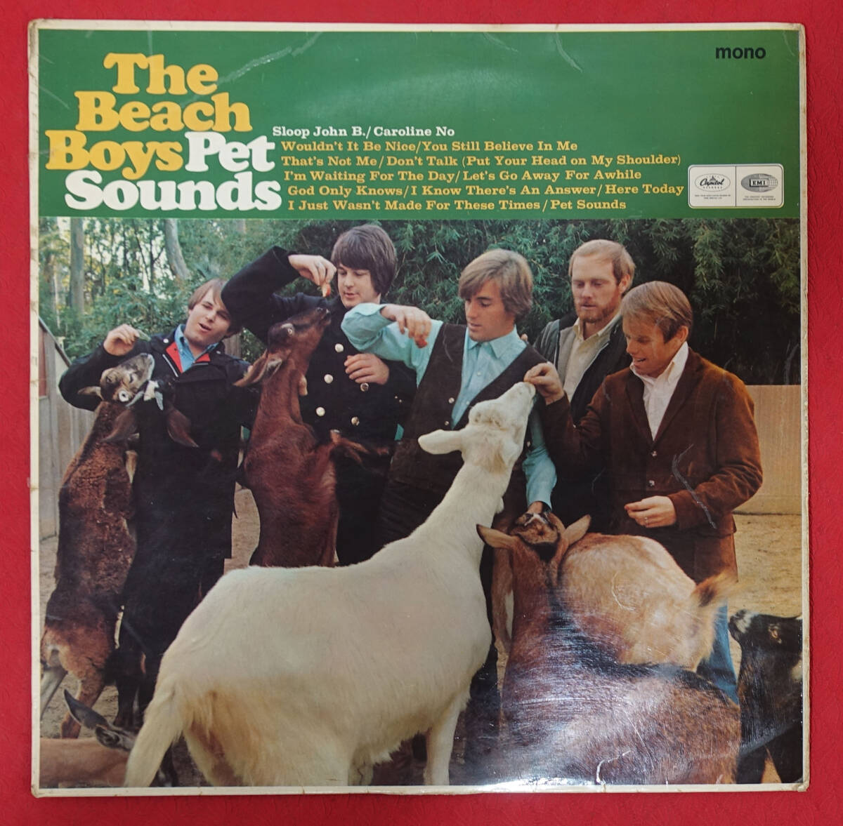 Yahoo!オークション - UK Original 初回 Capitol T 2458 PET SOUNDS