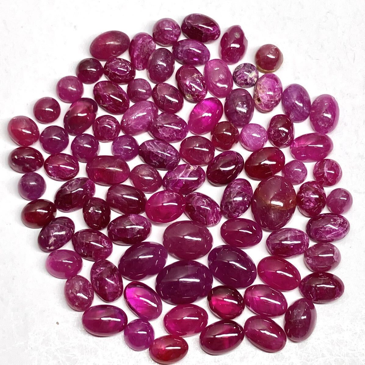Yahoo!オークション - 天然ルビーおまとめ51.5ct S 裸石 宝石 ruby ...