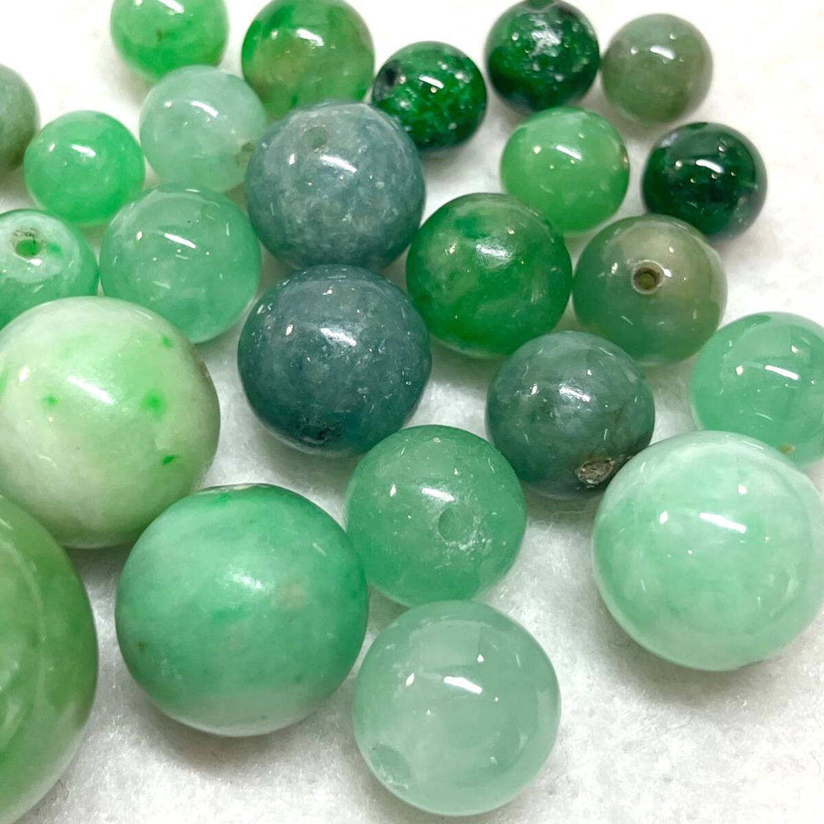 Yahoo!オークション - S 天然本翡翠おまとめ100ct S ルース 裸石 je...