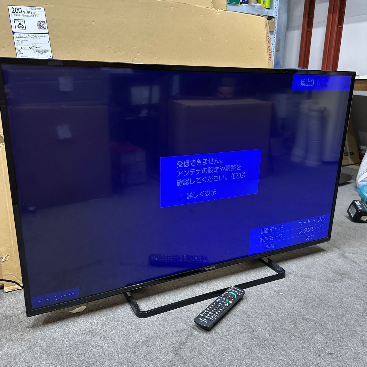 Yahoo!オークション - UTN670 Panasonic パナソニック 液晶テレビ 49V...