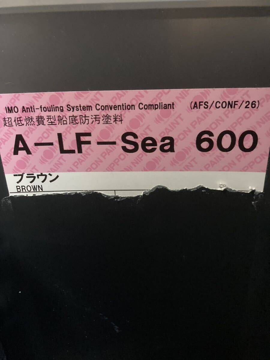 Yahoo!オークション - 日本ペイントマリン A-LF-Sea 600 ブラウン 20kg