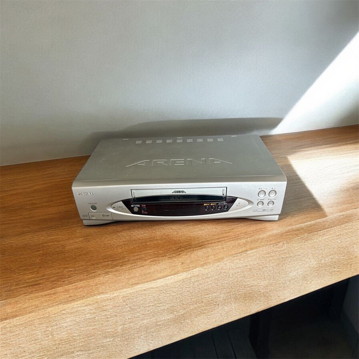 Yahoo!オークション - M VHSビデオデッキ東芝A-F99 動作品