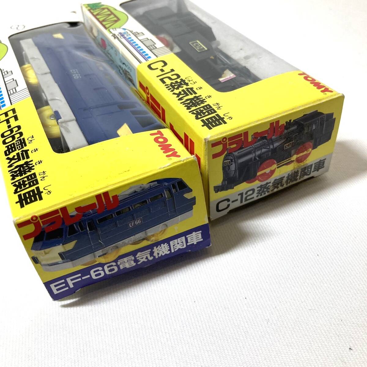 Yahoo!オークション - プラレール EF-66電気機関車とC12系蒸気機関車