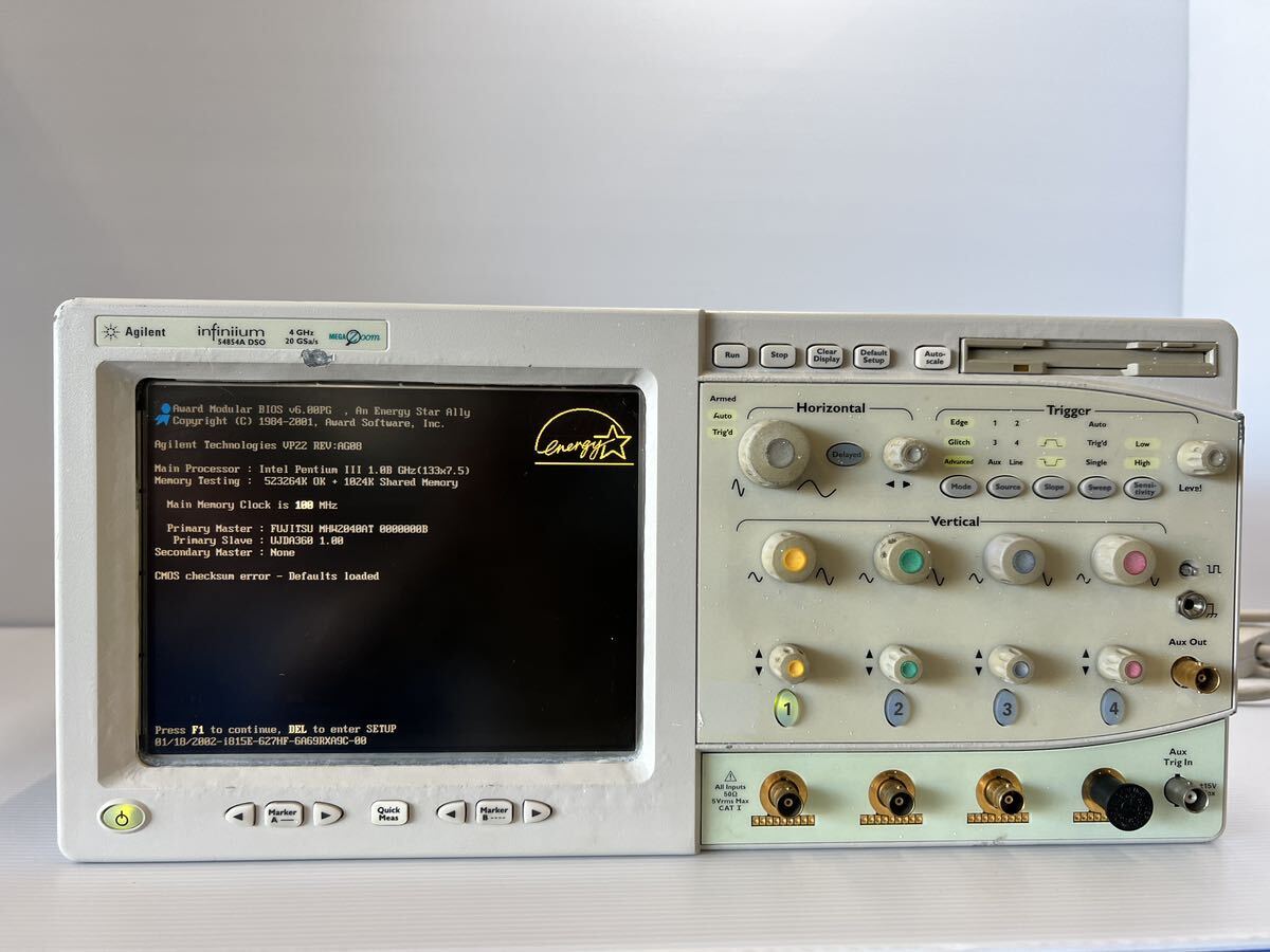 Yahoo!オークション - Agilent infiniium 54854A DSO