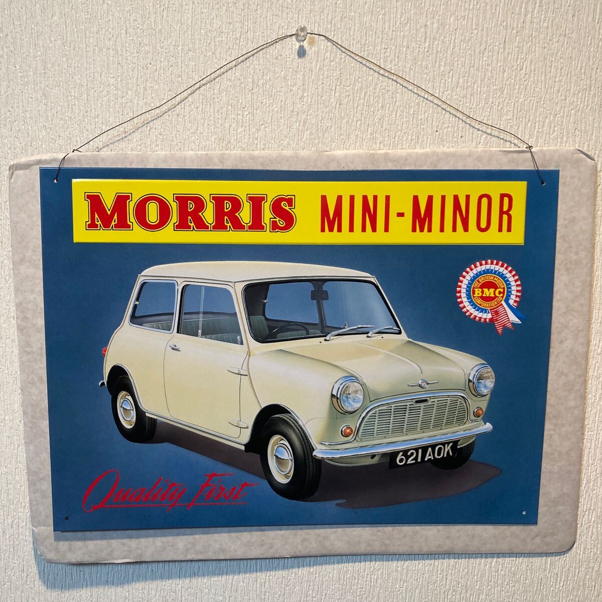Yahoo!オークション - モーリス mini ミニクーパー bmc ブリキプレート