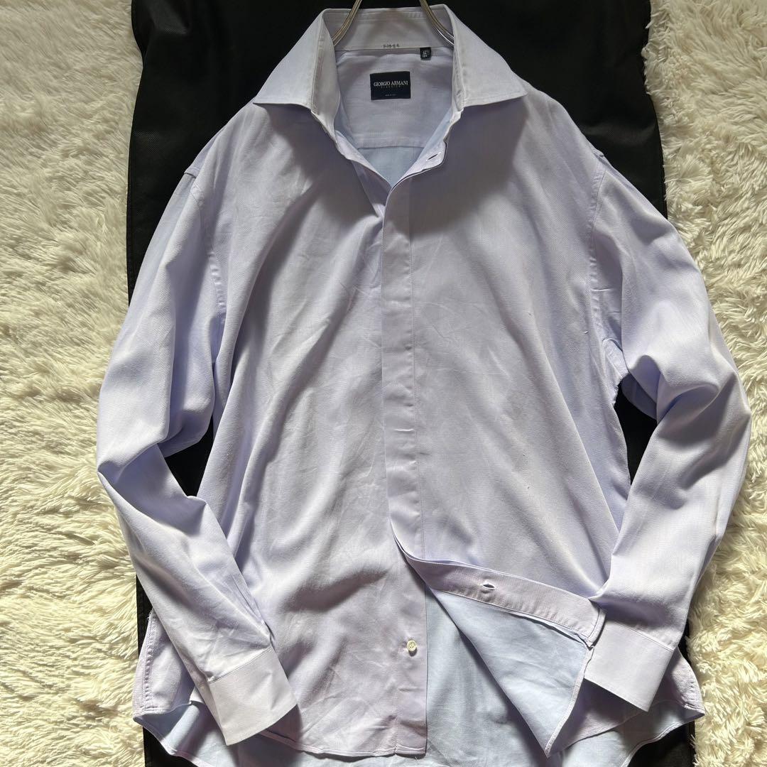 Yahoo!オークション - 超希少XL ジョルジオアルマーニ 長袖シャツ GIOR...
