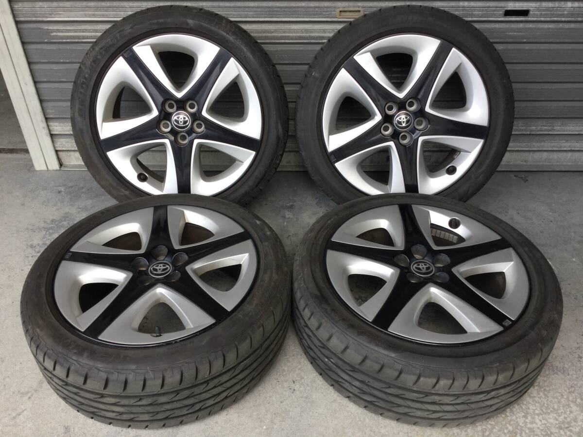 Yahoo!オークション - プリウス ZVW50 ツーリング 純正 アルミホイー...