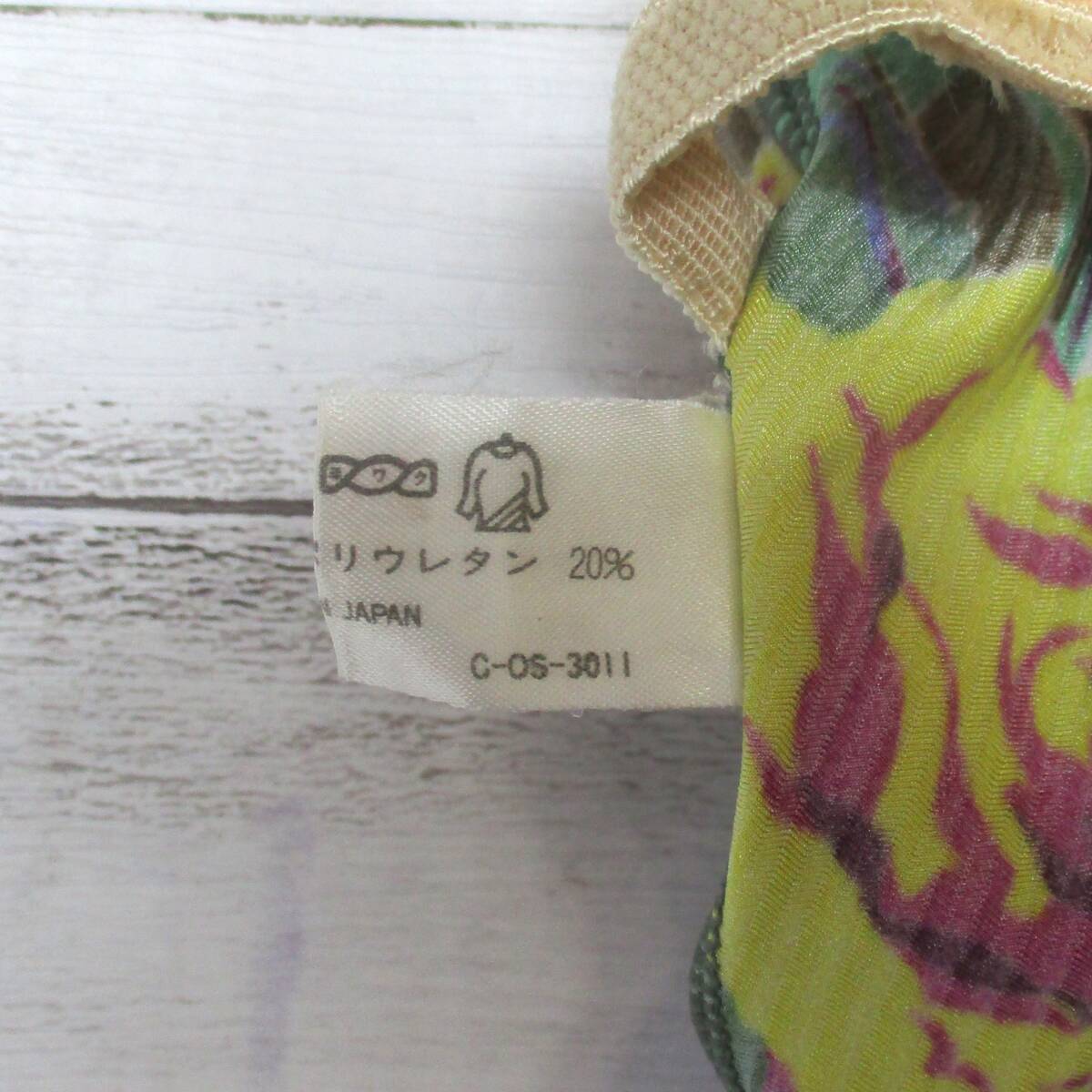 Yahoo!オークション - E2076 花柄 背中リボン セクシー 水着 ワンピー...