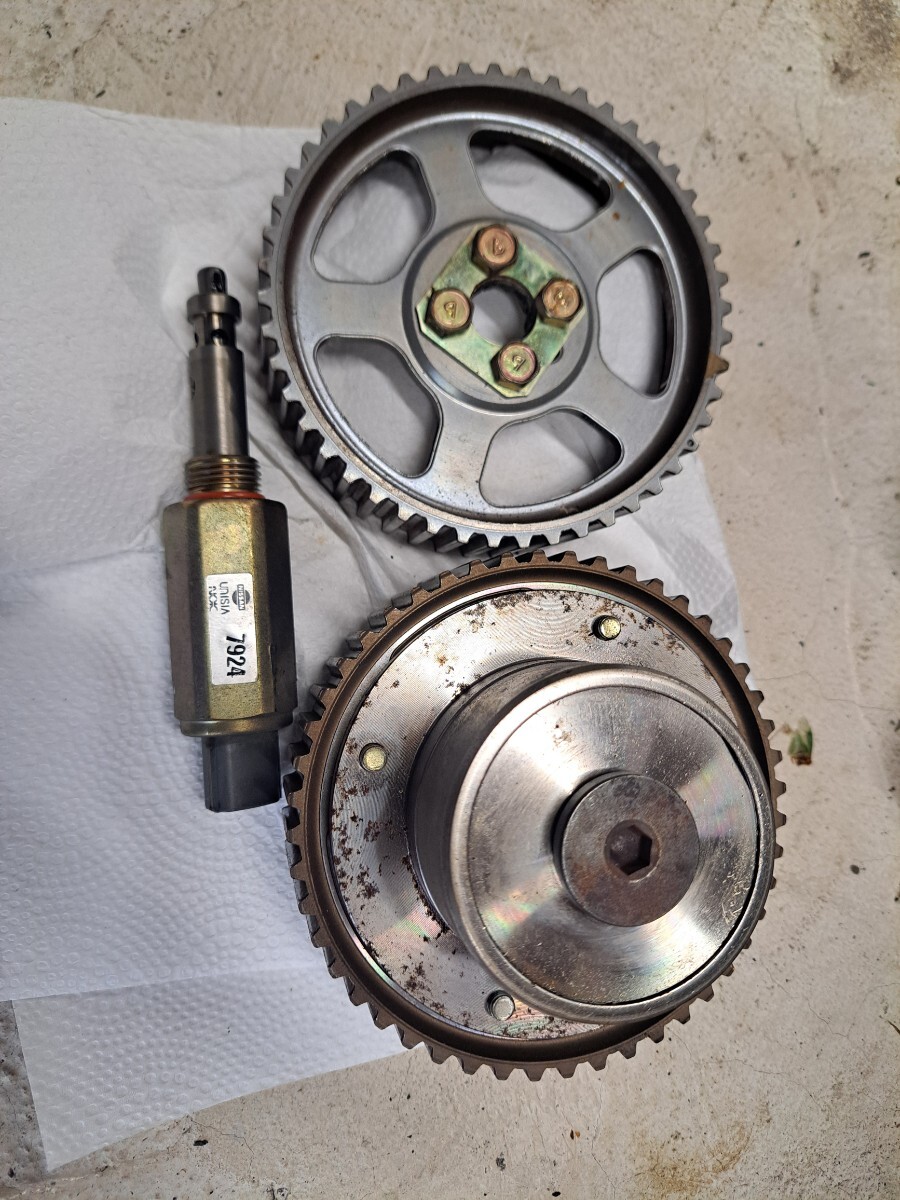 RB25DET NEO6 ER34 スカイライン SKYLINE C35 ローレル NVCS プーリー カムプーリー C34 Y34 RB25 純正 実働外し(エンジン部品)｜売買された ...