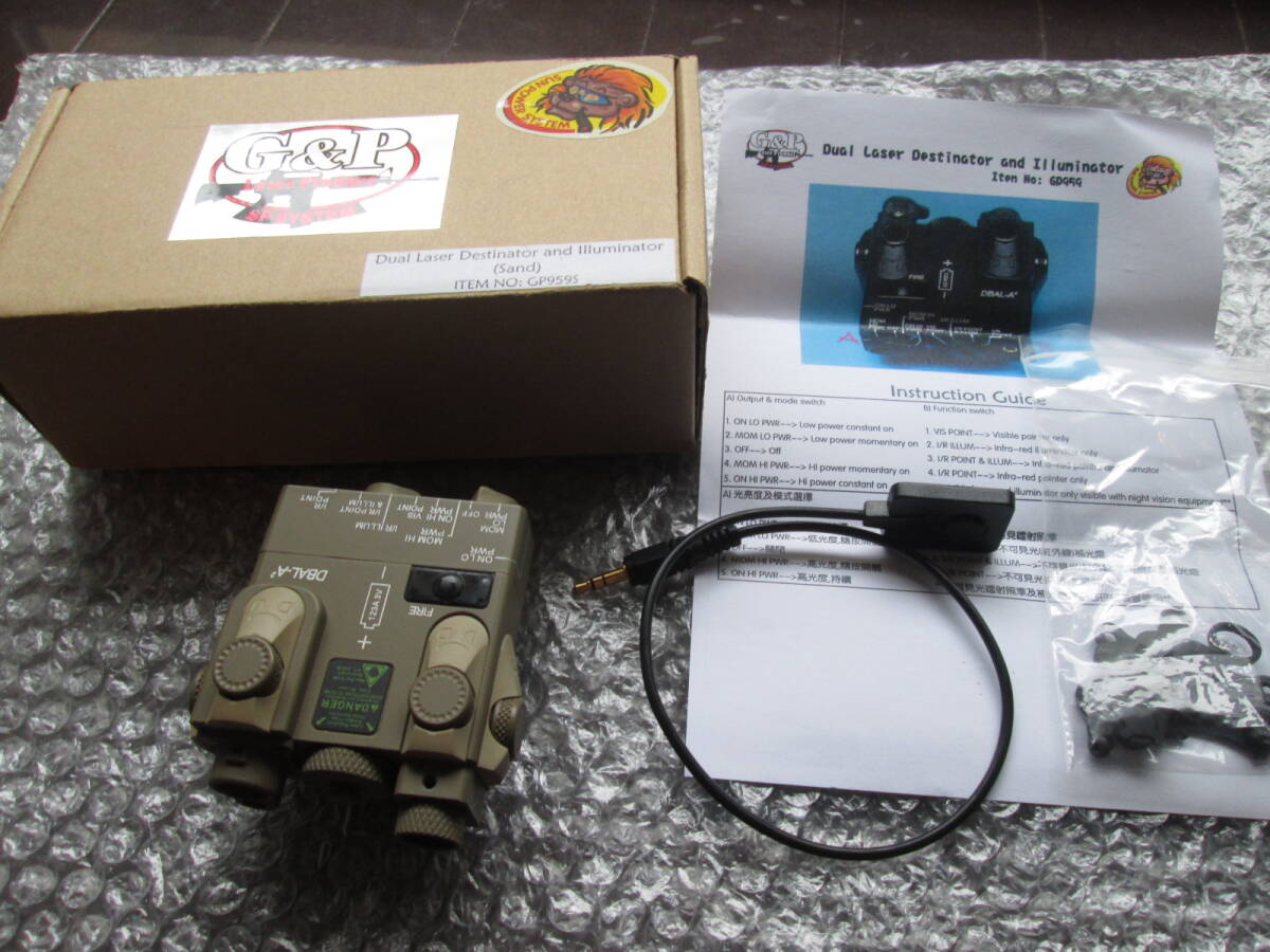 Yahoo!オークション - G&P製 PEQ-15A DBAL-A2 GP959S Dual Destinator ...