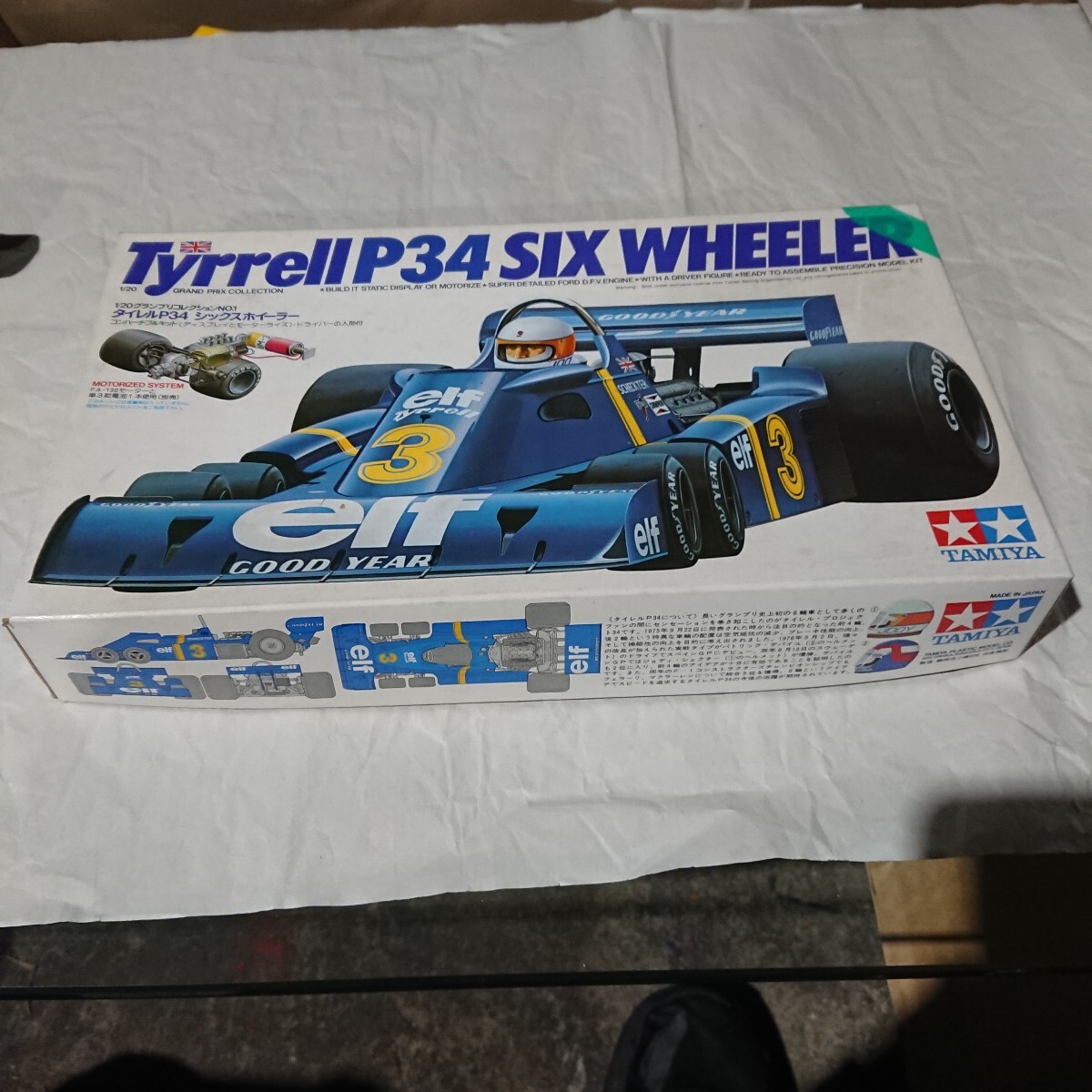 Yahoo!オークション - タミヤ プラモデル 未組立 タイレルp34 シックス...