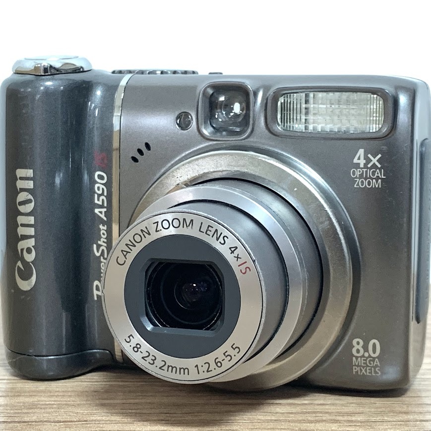 Yahoo!オークション - 動作OK Canon PowerShot A590 IS 5.8-23.2mm 1 ...