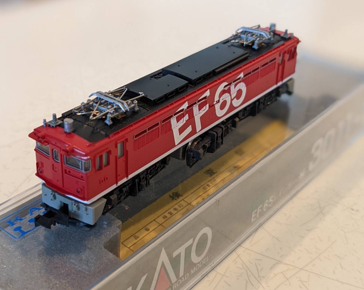 Yahoo!オークション - KATO Nゲージ EF65レインボー 3011-1