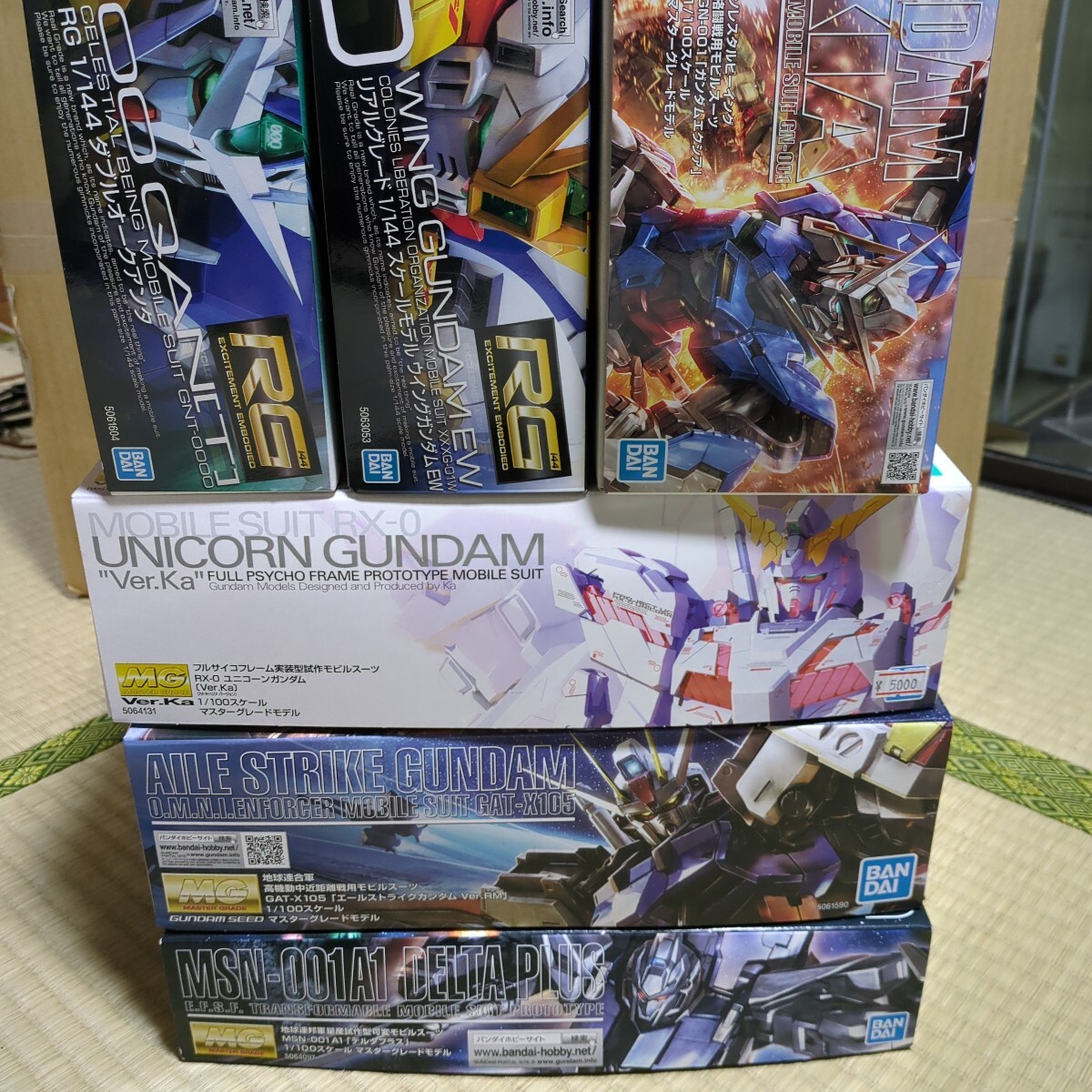 Yahoo!オークション - ガンプラまとめ売り MG4個 RG2個合計6点 ガンプ...