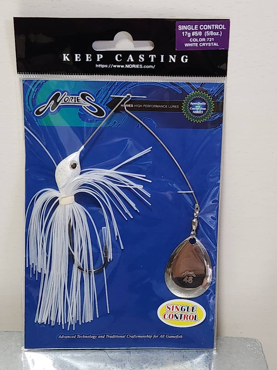 ノリーズ シングルコントロール 17g #5/0 ホワイトクリスタル(スピナーベイト、バズベイト)｜売買されたオークション情報、yahooの商品情報をアーカイブ公開 - オークファン ...