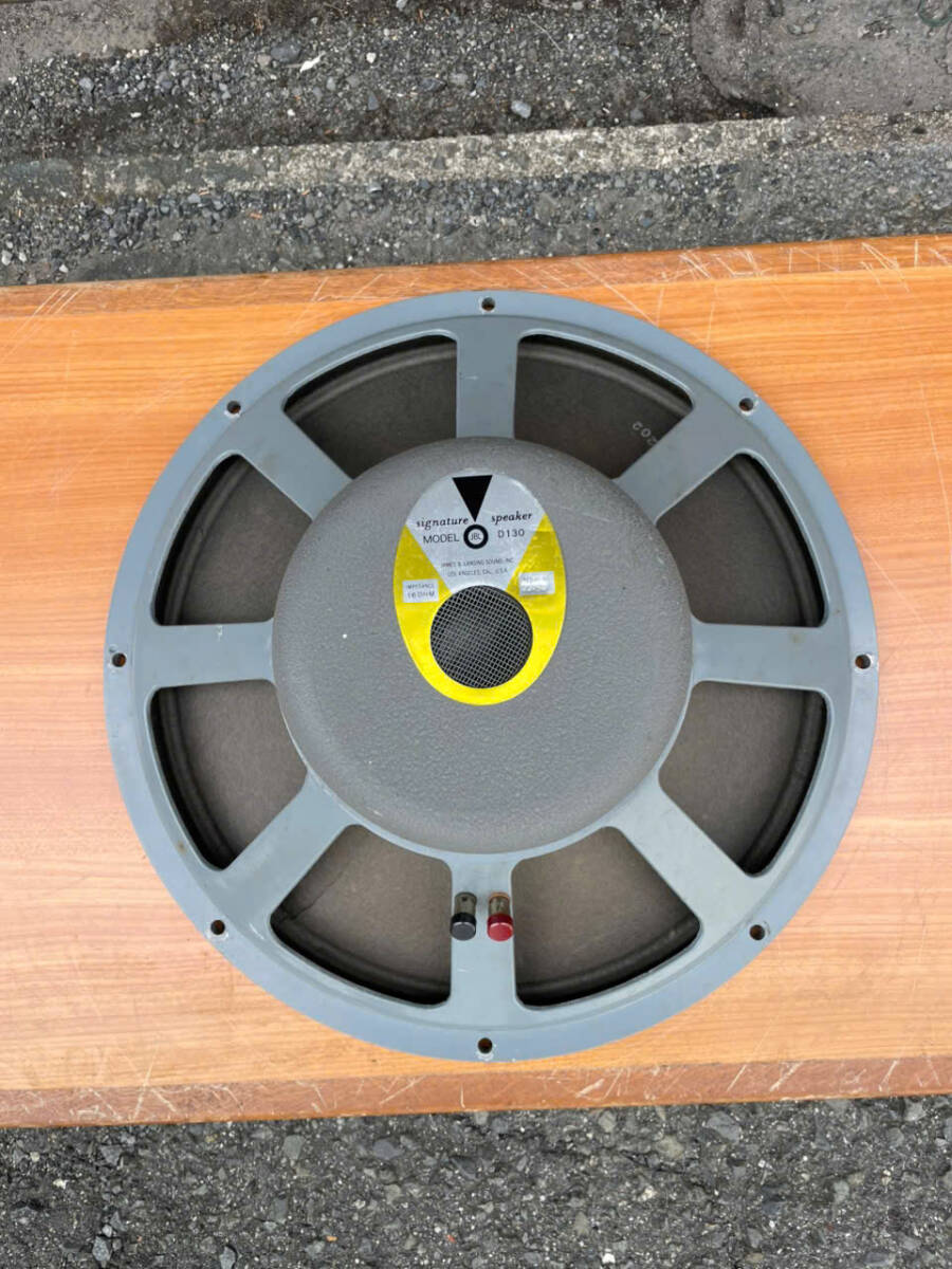 Yahoo!オークション - JBL D130 Signature 16Ω・15インチ スピーカー...