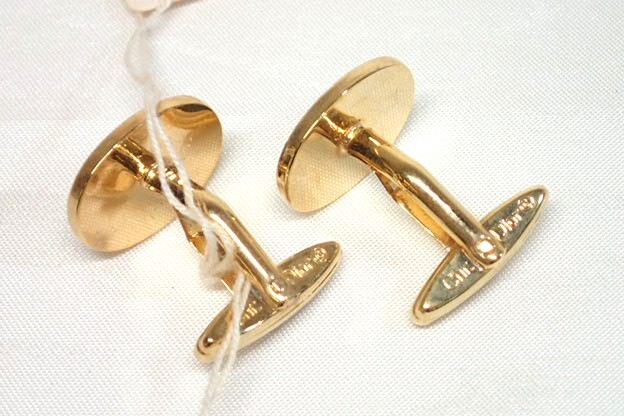 Yahoo!オークション - 9137[M] タイピン カフス Christian Dior/ディオ...